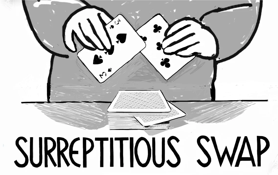 Surreptitious Swap by Christian Grace